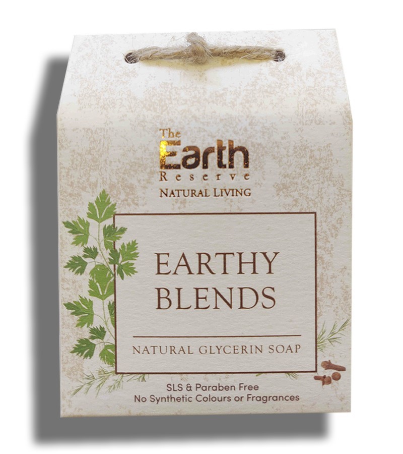 Buy The Earth Reserve Earthy Blends Natural Glycerin Soap 100 gm on ...