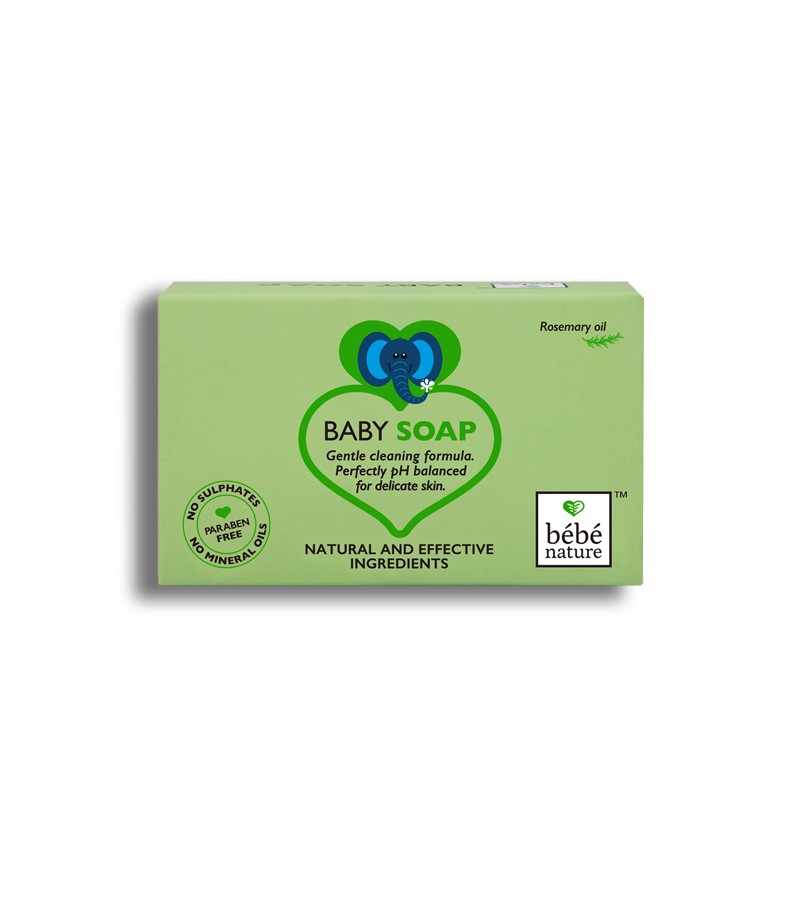 Buy Bebe Nature Bebe Nature Natural 100% Veg Baby Soap With Rosemary ...