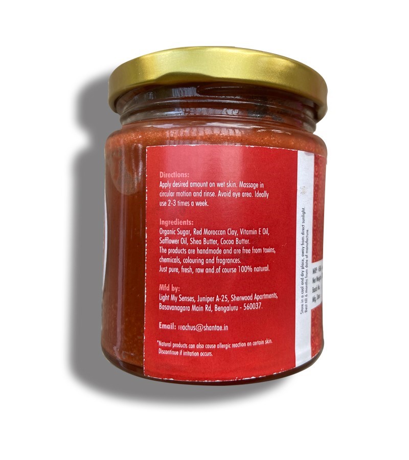 Buy Shantae Face and Body Scrub Red Radiance 200 gm on Zoobop at best ...